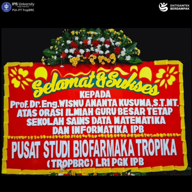 Inaugural Scientific Oration of IPB University’s Professor Dr. Eng ...